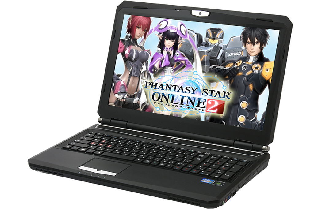 画像集/ドスパラ，「PSO2」推奨のデスクトップ＆ノートPCを発売。ゲーム内アイテム3種とPSO2ロゴ入りゲームパッドが付属