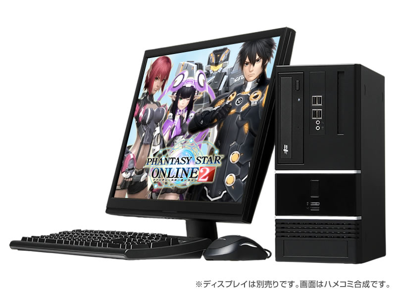 画像集/ドスパラの「PSO2」推奨PCに第4世代Coreプロセッサ搭載モデルが加わる