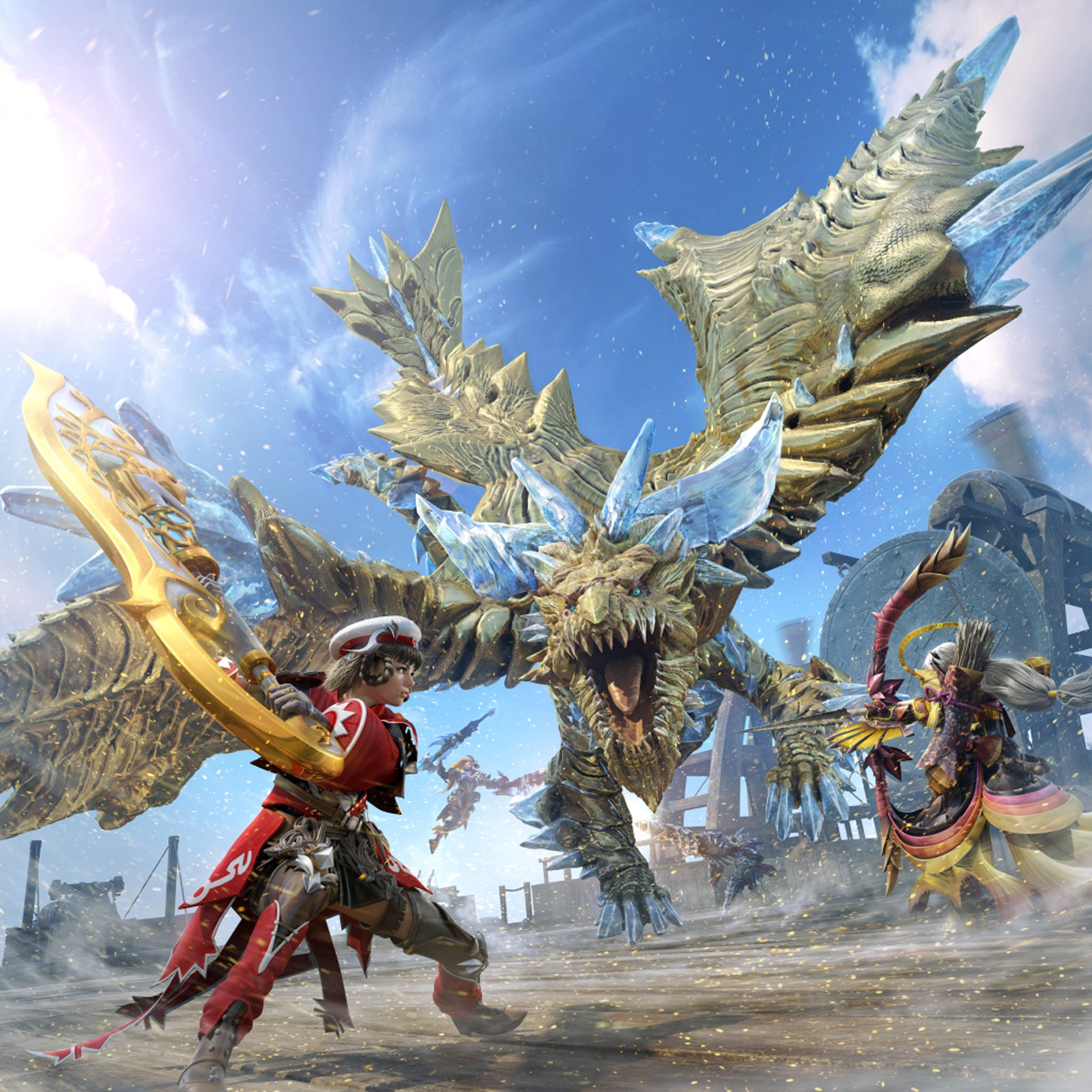 画像集/「MHF-G」，G5アップデートの新モンスター「金塵龍 ガルバダオラ」を公開。PS Vita版クローズドβテストのフィードバックレポートも