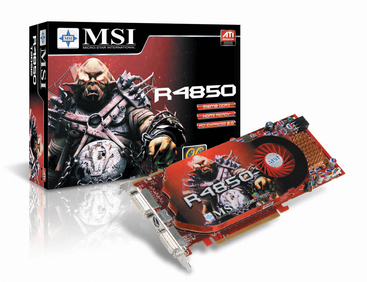 画像集/MSI，ATI Radeon HD 4850搭載グラフィックスカード発売