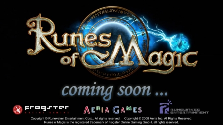 アエリアにてサービス予定のMMORPG「Runes of Magic」のプロモーションムービーが公開に