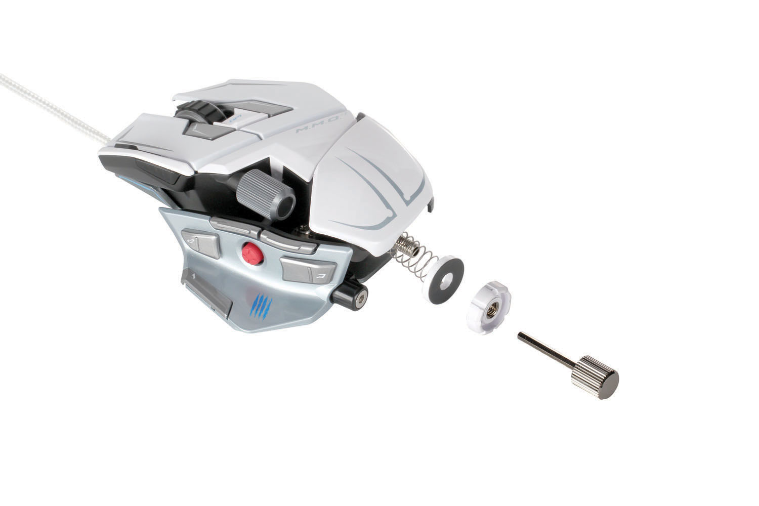 画像集/Mad CatzのMMO向けマウスに新色が登場。グロッシーレッドを採用した「Cyborg M.M.O. 7 Gaming Mouse ...