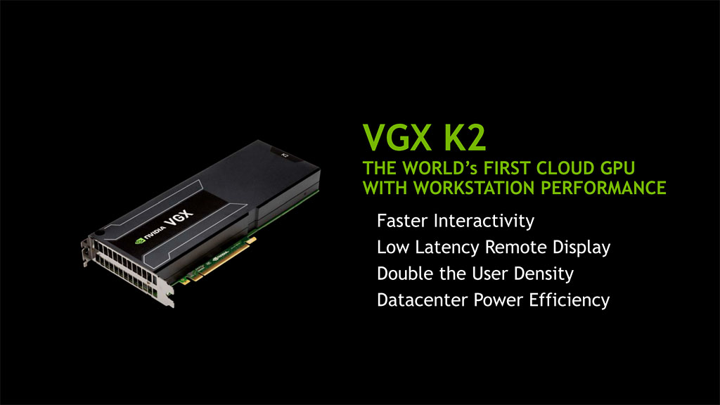 画像集/NVIDIA，GPU仮想化技術「VGX」に対応するハイエンドカード「VGX K2」を発表