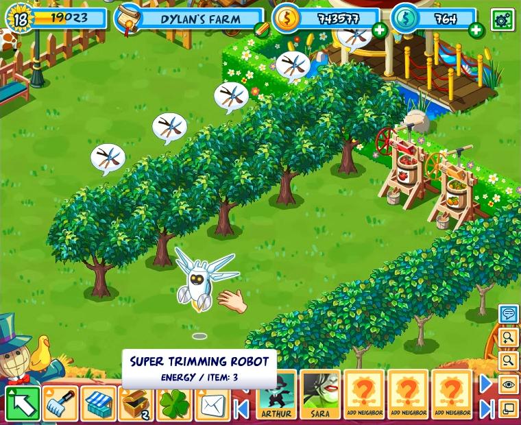 画像集/Gameloft初のFacebook向けソーシャルゲーム「Green Farm」登場