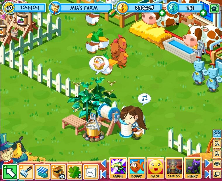 画像集/Gameloft初のFacebook向けソーシャルゲーム「Green Farm」登場