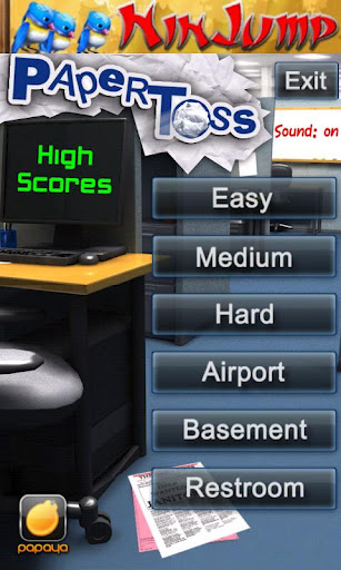 画像集/Paper Toss[Android] - 4Gamer.net