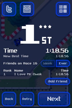 画像集/Retro Racing[iPhone] - 4Gamer.net