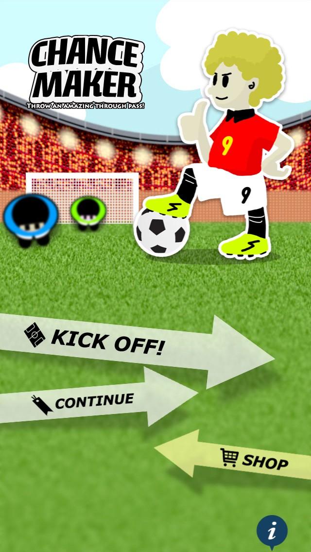 画像集/Chance Maker スルーパスを決めろ！[iPhone] - 4Gamer.net