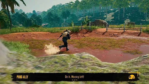 ボイスチャットを使用した連携ができる自立型AIで，人間1人でもチームプレイを体験できる。「PUBG Ally」などの紹介動画が公開に