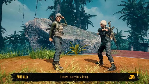 ボイスチャットを使用した連携ができる自立型AIで，人間1人でもチームプレイを体験できる。「PUBG Ally」などの紹介動画が公開に