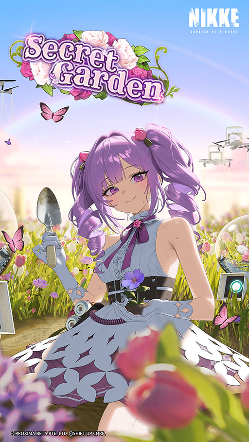 「勝利の女神：NIKKE」，フローラ（CV：遠藤 綾）を新SSRニケとして近日中に実装。あらゆるものを花に例えて説明するニケ