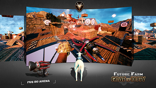 ヤギとなって戦うFPS「Goat of Duty」の最新トレイラー公開