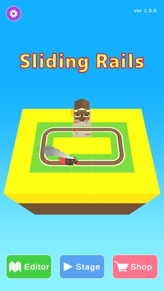 画像集/レールをスライドさせるパズルゲーム「Sliding Rails」が配信開始