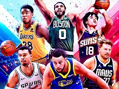 「NBA RISE TO STARDOM」リニューアル版となる「NBA RISE」の第2回先行体験会を開催中。新しくなったシーズンモードを楽しめる