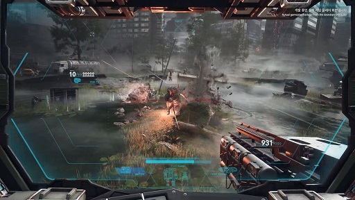 “歴史改変SF”をテーマにしたTPS×MMORPG「LLL」のゲームプレイ映像が公開に。敵の巨大ロボを乗っ取り，銃を乱射しながら暴れまわる