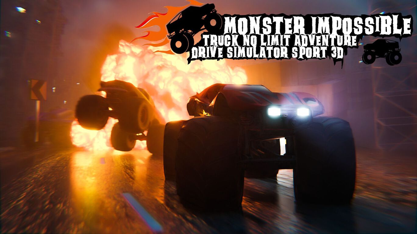 Monster Impossible Truck No Limit Adventure Drive Simulator Sport 3D ...