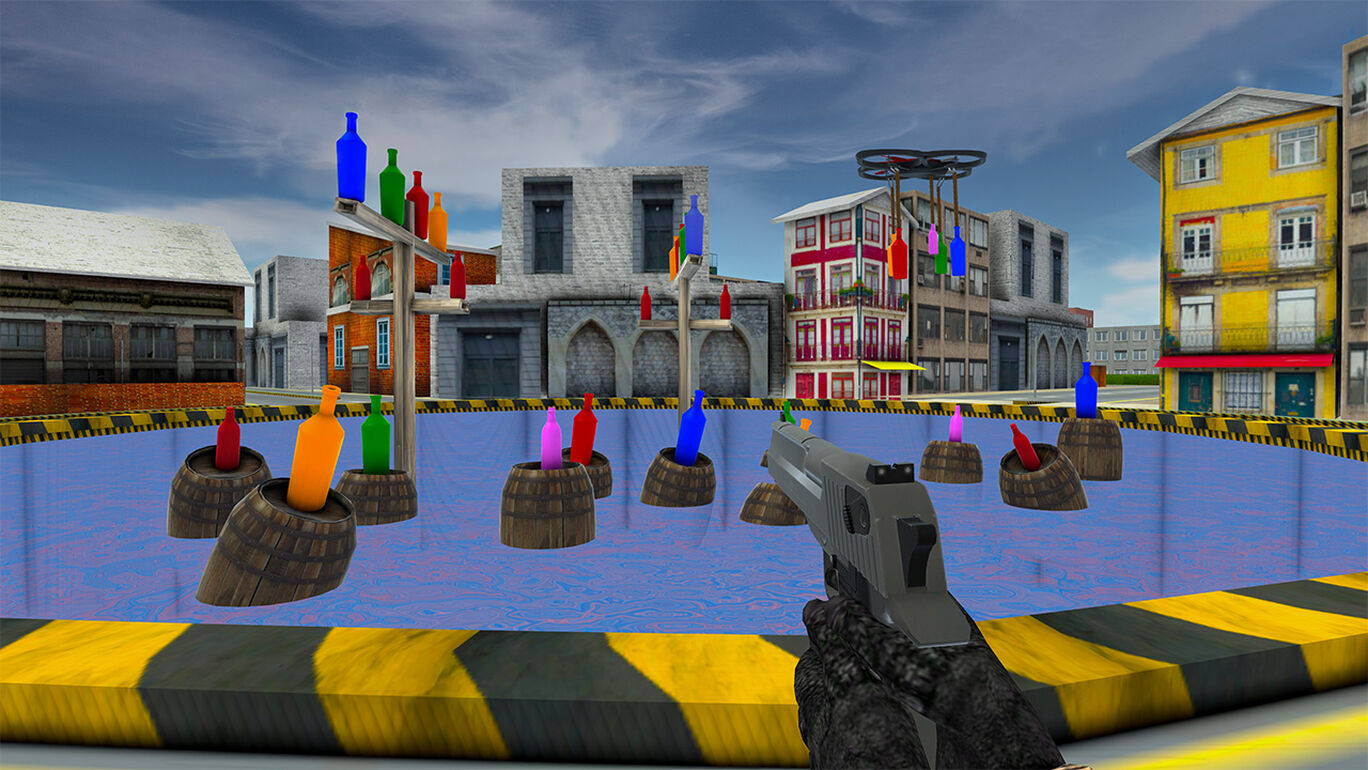 Counter Bottle Shooter-Pro Aim Master Target Bottle Shoot 3D Game ...