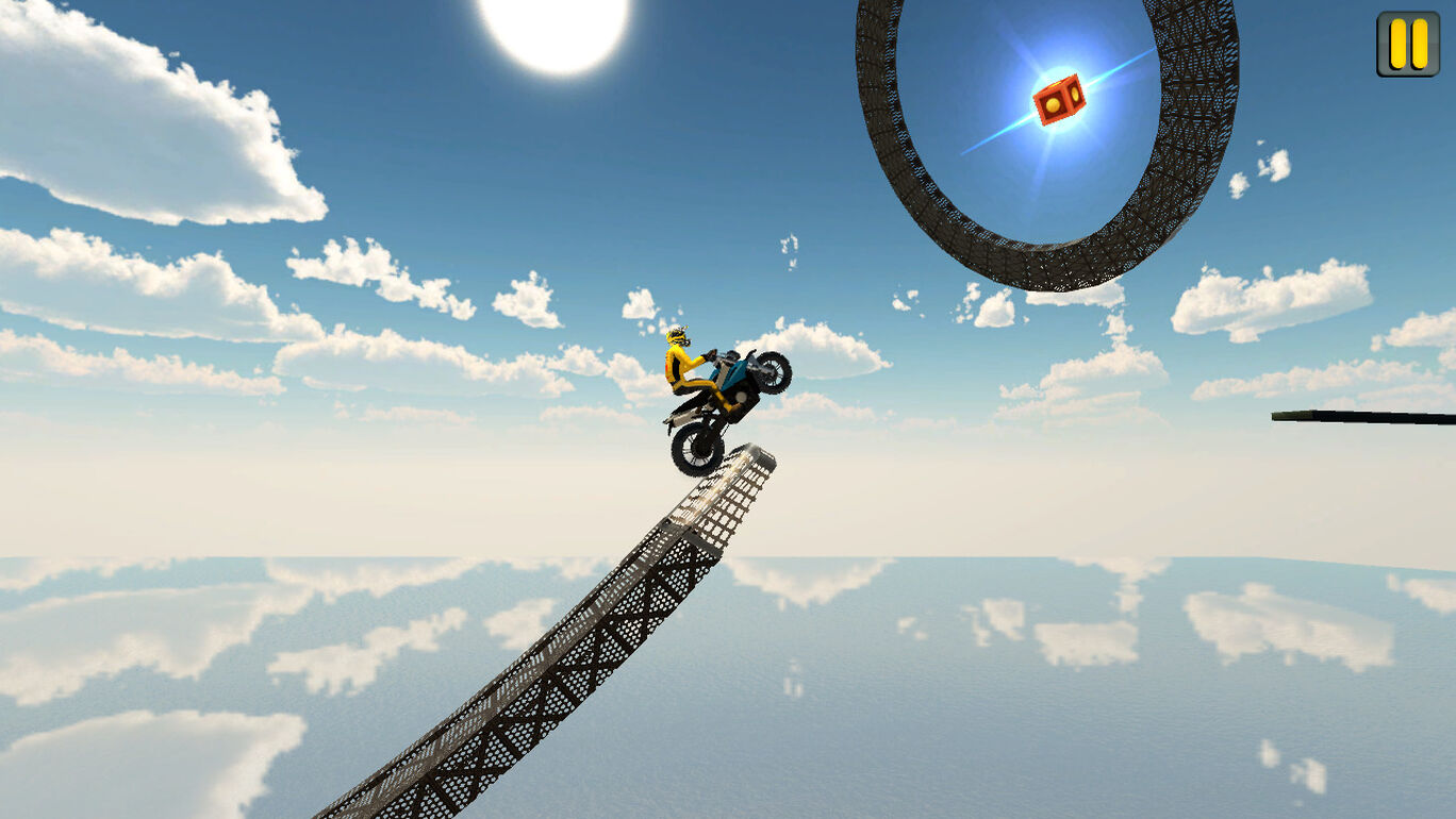 Mega Ramp Moto - Dirt Bike Stunts Simulator
