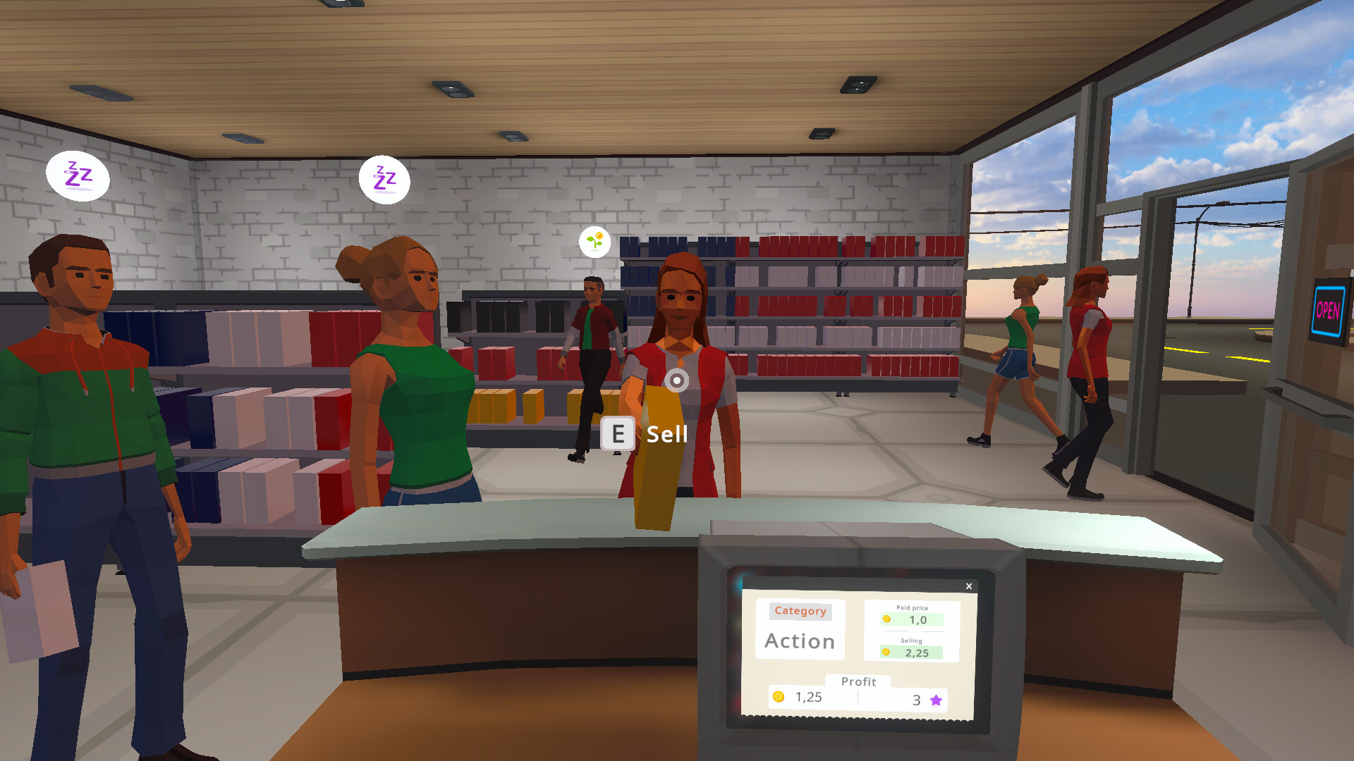 Game Store Simulator