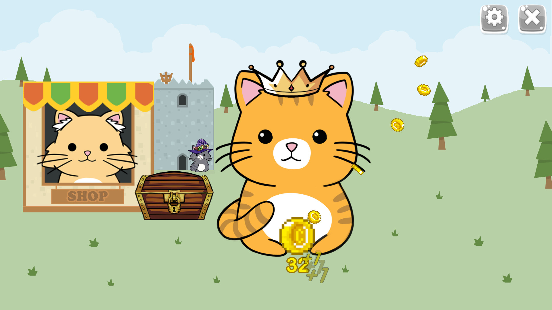 The King Cat Clicker