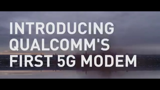 Qualcomm，世界初の5Gモデム「Snapdragon X50 5G Modem」を発表
