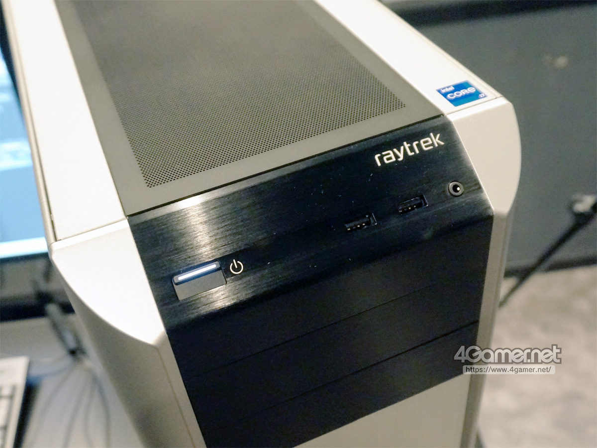 画像ギャラリー | サードウェーブ，独自新型PCケースを採用したクリエイター向けPC「raytrek 4C」を発表