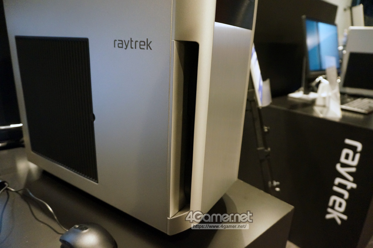 画像ギャラリー | サードウェーブ，独自新型PCケースを採用したクリエイター向けPC「raytrek 4C」を発表