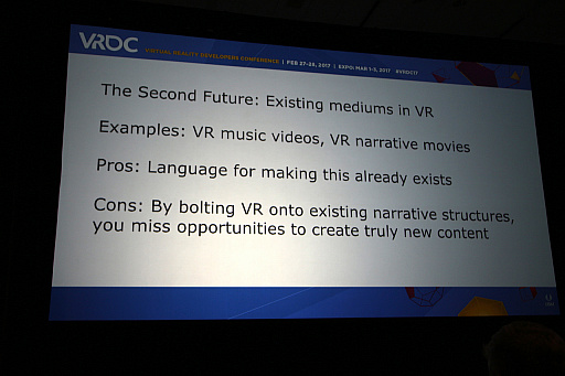[GDC 2017]VRはこう進化する。VRの未来形が語られたセッションをレポート