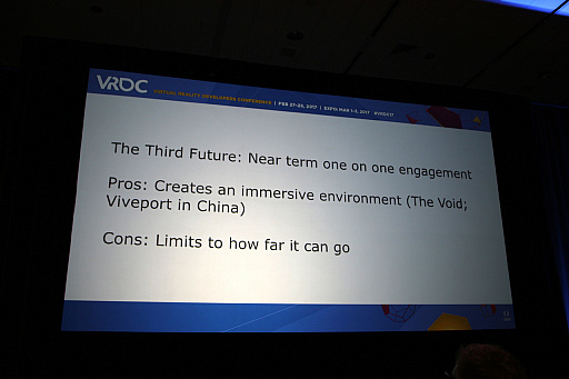 [GDC 2017]VRはこう進化する。VRの未来形が語られたセッションをレポート