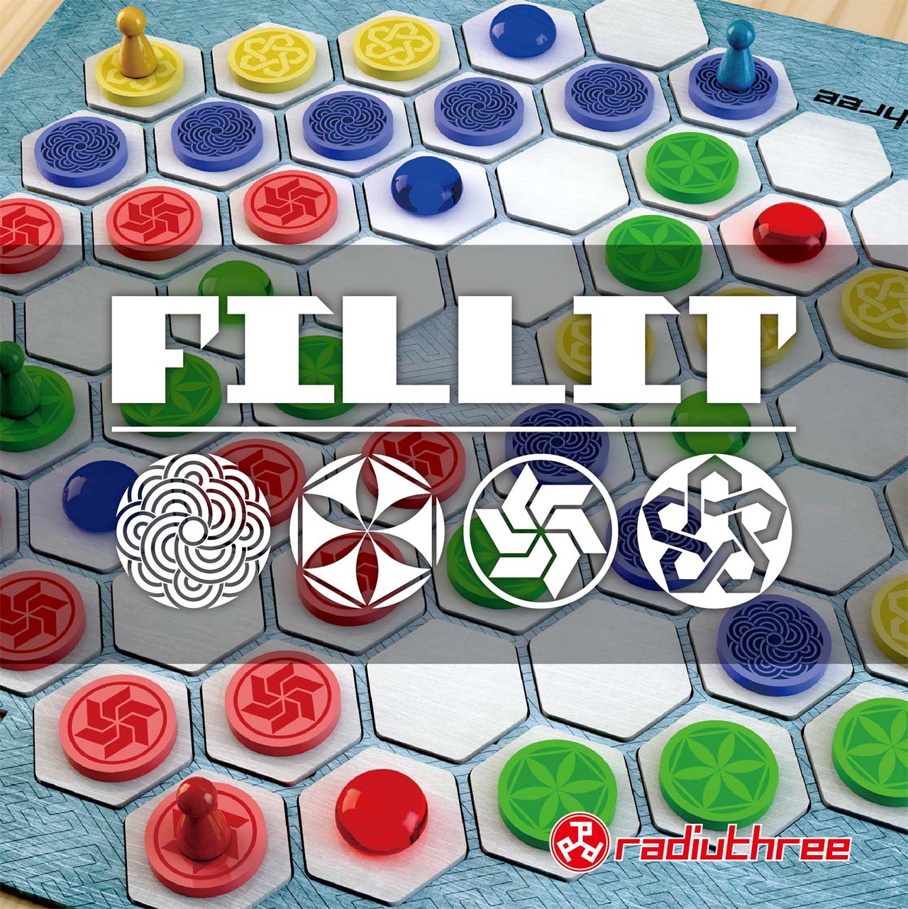 画像集/ボードゲーム「FILLIT」の第2版と，木製のWood Editionの発売が決定