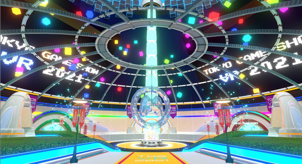 バーチャル会場「東京ゲームショウ VR 2021」がTGS 2021 ONLINE会期中にオープン。離れた場所からでもファンが集い，交流できる空間に