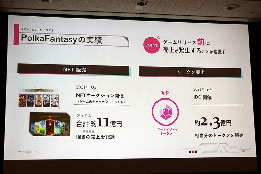 [TGS2022]「PolcaFantasy」を展開するFantasy TechがブロックチェーンやNFTの将来性などを述べたセッションをレポート